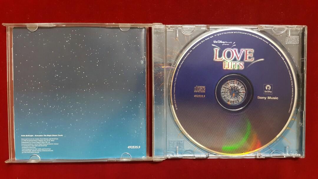 Walt Disney Love Hits Hobbies And Toys Music And Media Cds And Dvds On Carousell