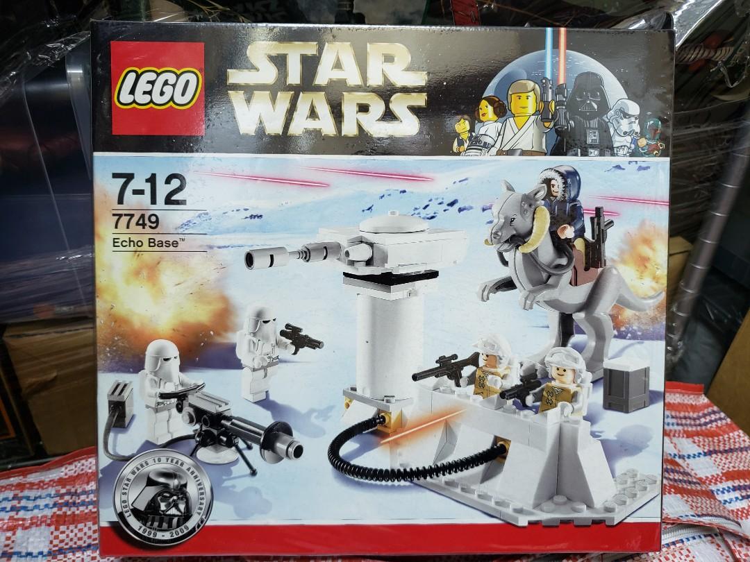 絕版 清貨特價 靚盒 全新未開 LEGO 7749 Star Wars ECHO BASE, 興趣及遊戲, 玩具 & 遊戲類 - Carousell