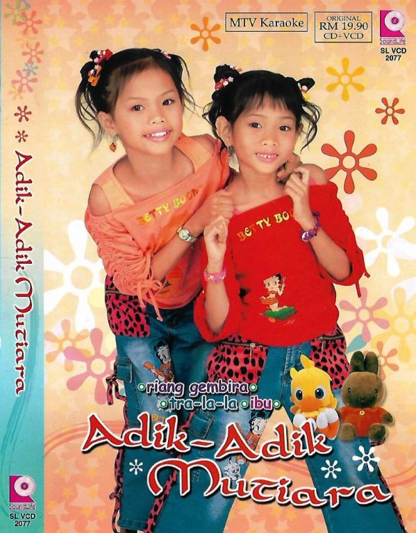 Adik-Adik Mutiara Koleksi Lagu Kanak-Kanak Terbaik MTV Karaoke CD+VCD ...