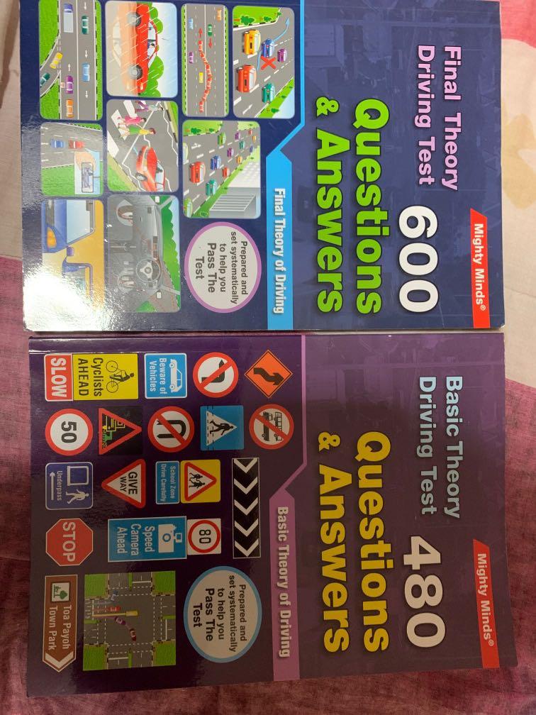 Basic and final theory driving test books, Hobbies & Toys, Books ...
