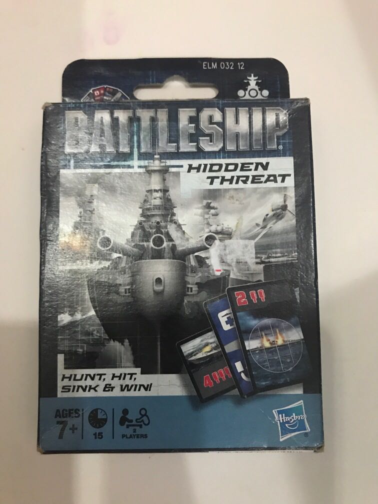 Battleship cards, Hobbies & Toys, Toys & Games on Carousell