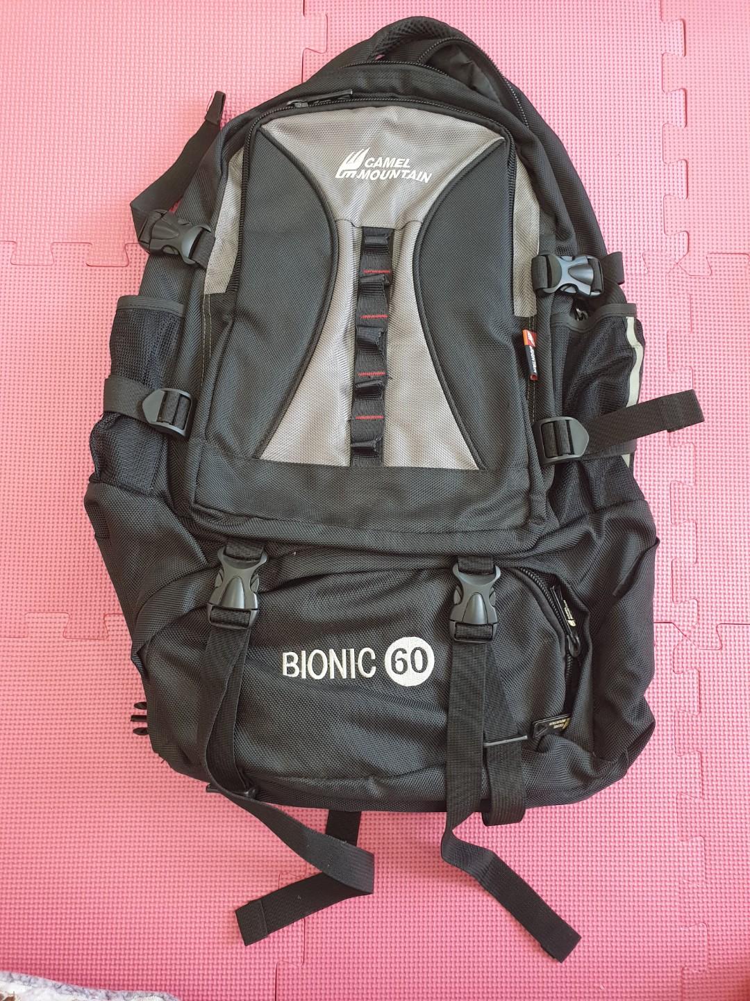 *Brand New* Camel Mountain Bionic 60L Backpack, Photography ...