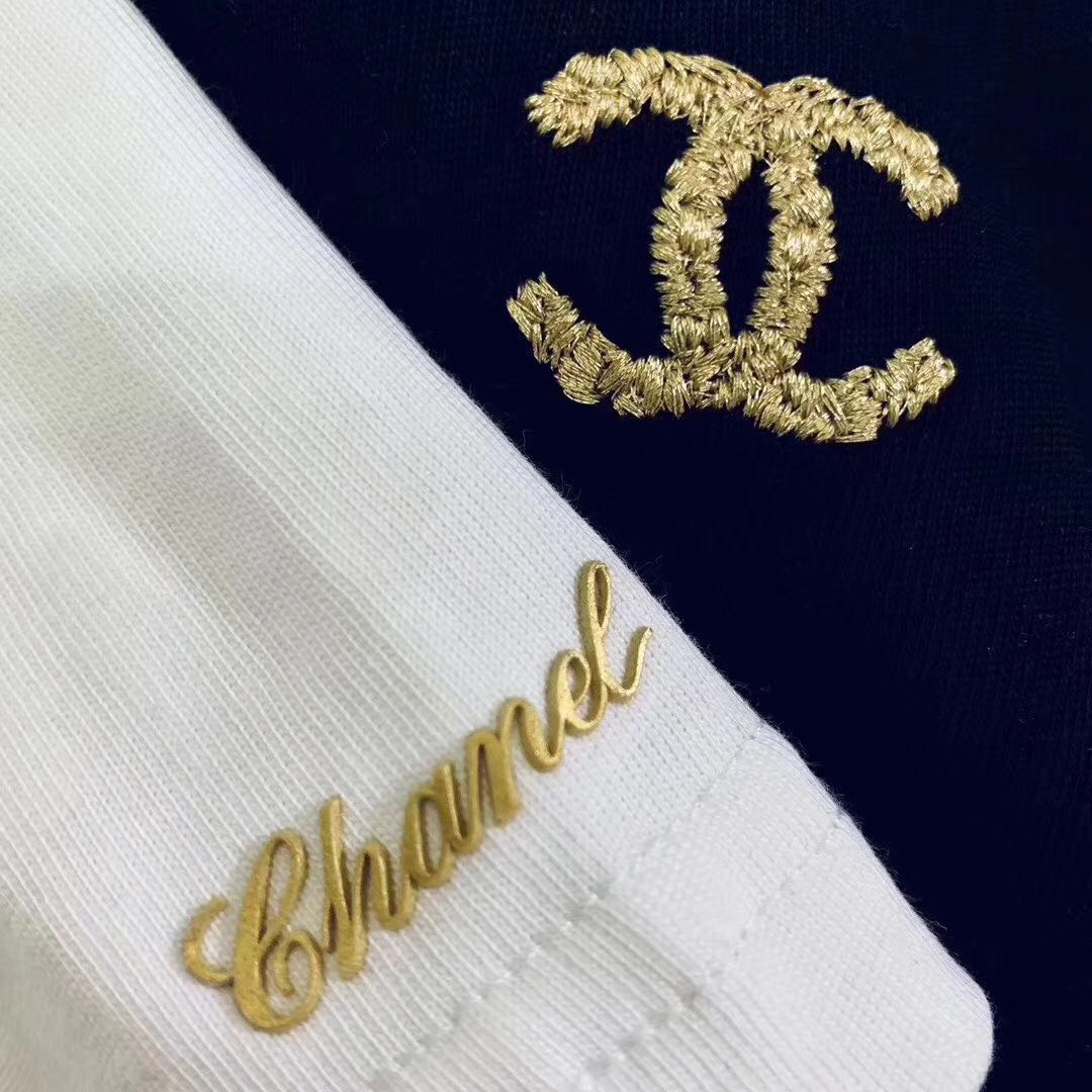 CHANEL PR Tee (Gold Logo), Men's Fashion, Tops & Sets, Tshirts & Polo ...