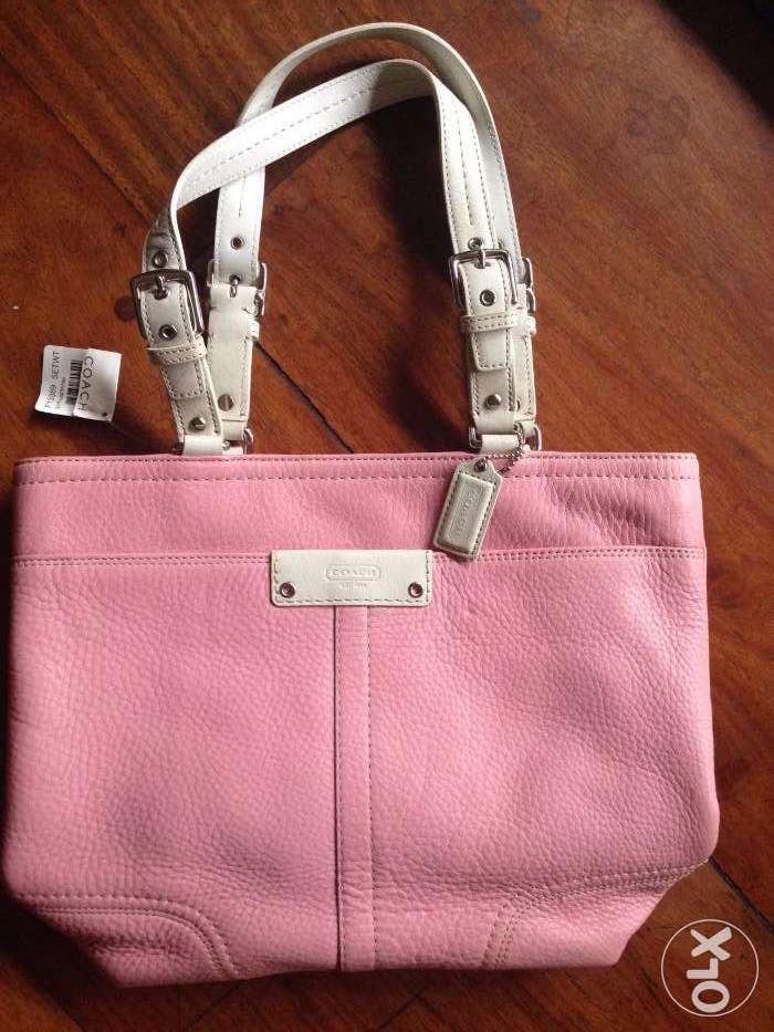 Coach Hamilton Leather Tote, Men's Fashion, Bags, Briefcases on Carousell