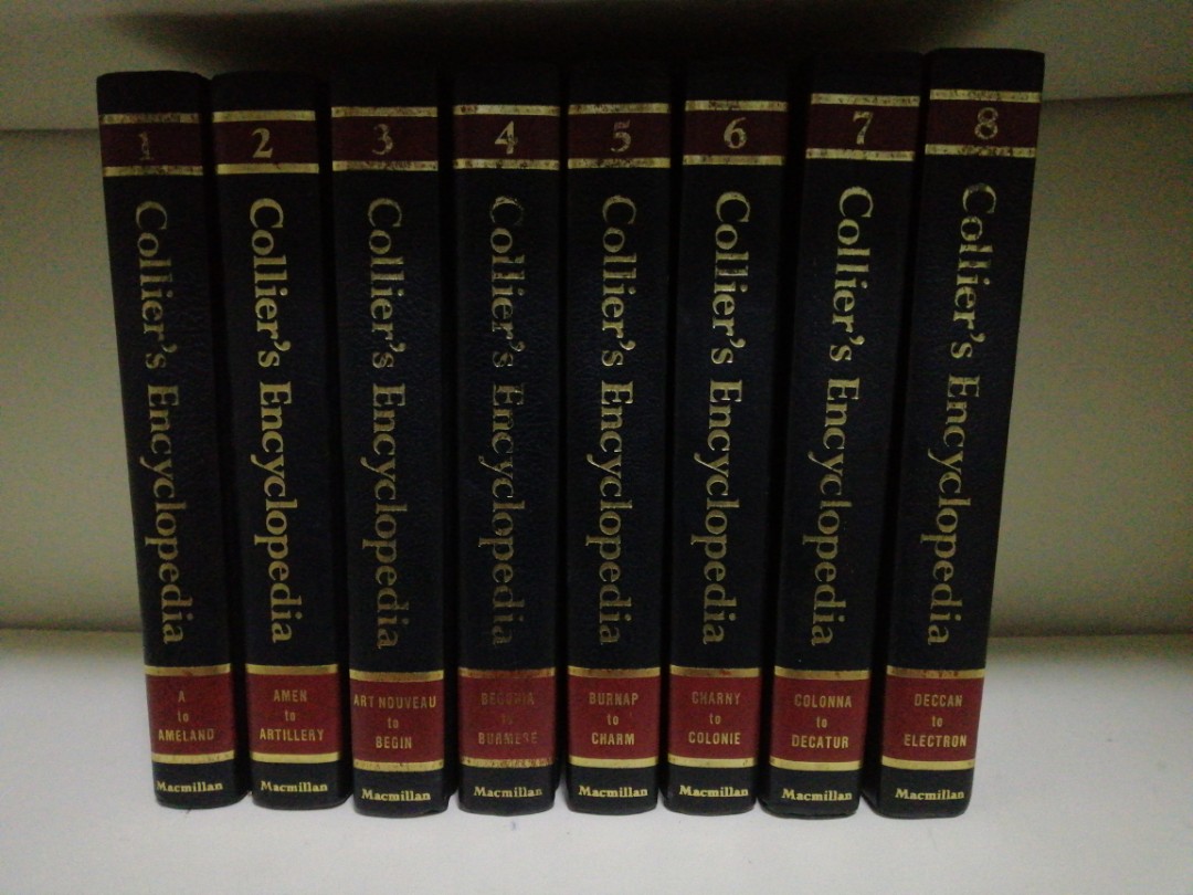 Collier's Encyclopedia full set, Hobbies & Toys, Books & Magazines ...