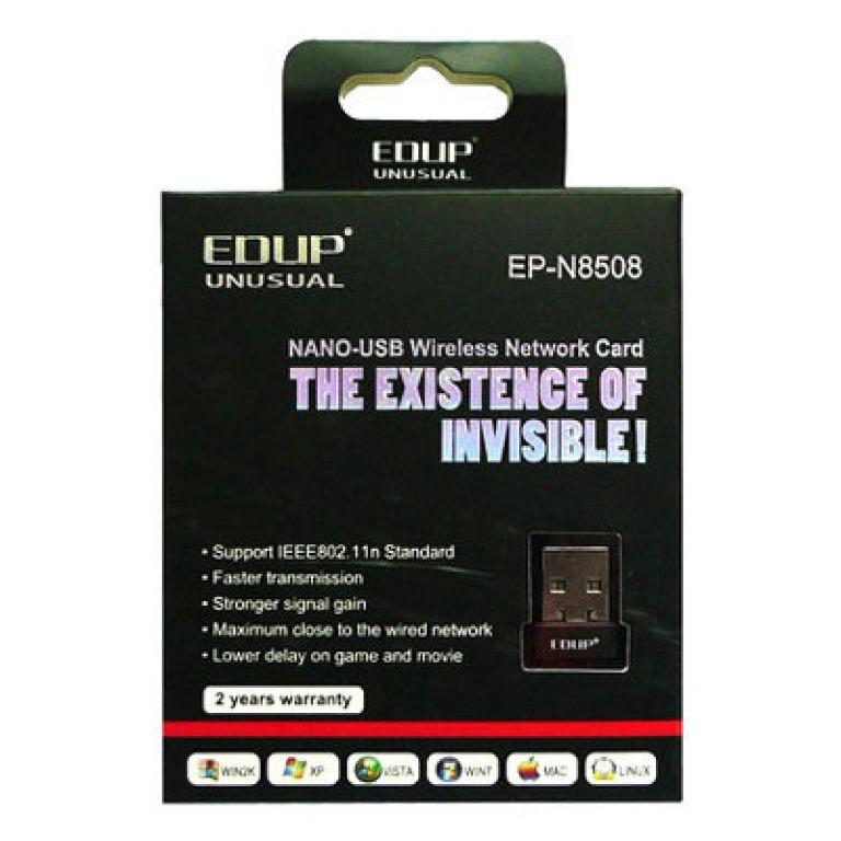 EDUP Mini Wireless 802.11N 150Mbps WIFI USB Network Card Adapter - EP ... EDUP Mini Wireless 802.11N 150Mbps WIFI USB Network Card Adapter - EP ...