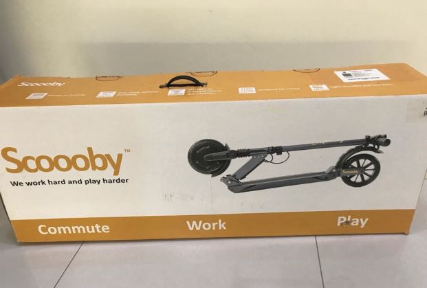 Electric Scooter Scooby 338 (made in Singapore), Sports Equipment ...