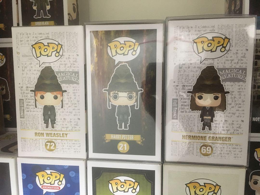 Harry Potter Funko Pop Sorting Hat Colletion, Hobbies & Toys, Toys ...