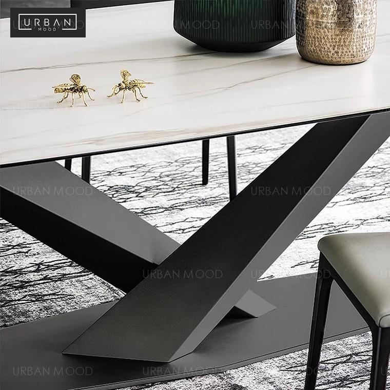 HERMES Marble Wishbone Dining Table, Furniture & Home Living, Furniture ...