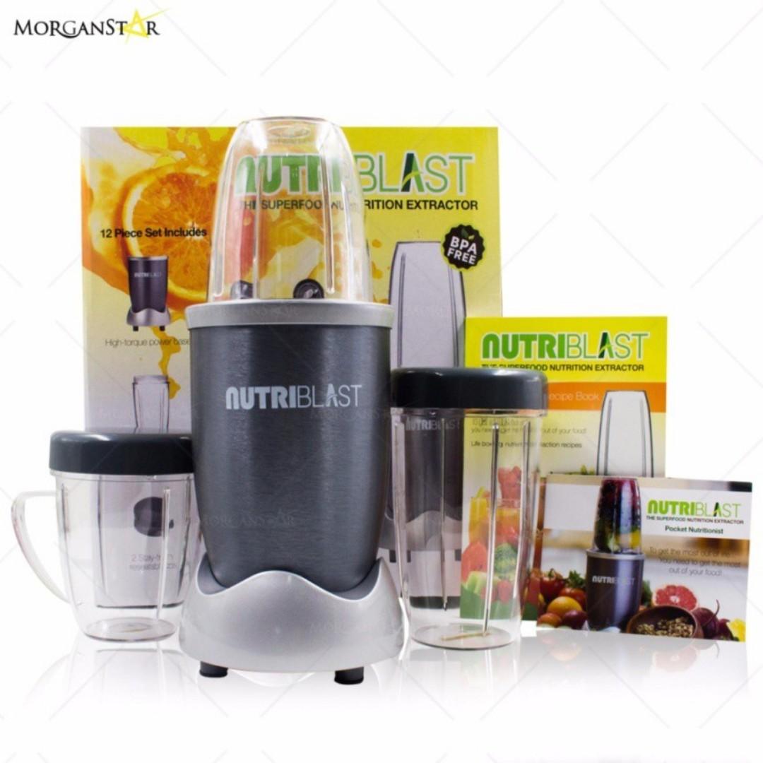 Nutriblast Nutrient Extractors & Blender w/ Recipe Book, TV & Home ...