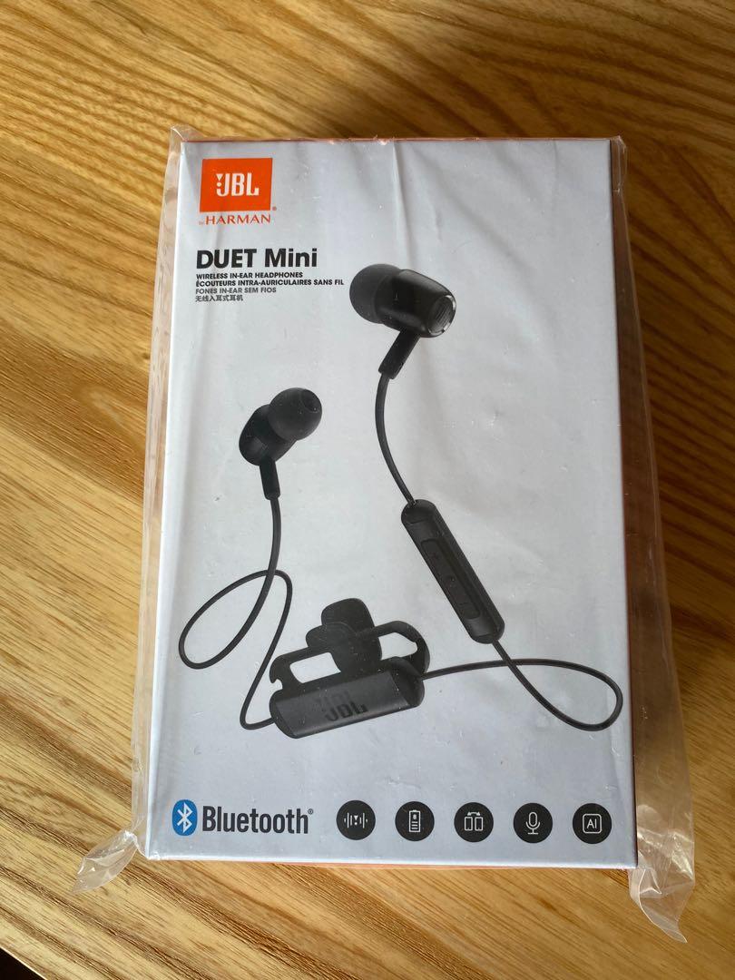 全新 JBL duet mini 無線藍芽耳機, 耳機及錄音音訊設備, Soundbar、揚聲器、藍牙喇叭、耳擴在旋轉拍賣