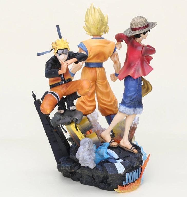 Jump Force Dragon Ball Goku One Piece Luffy Uzumaki Naruto Fighter PVC ...