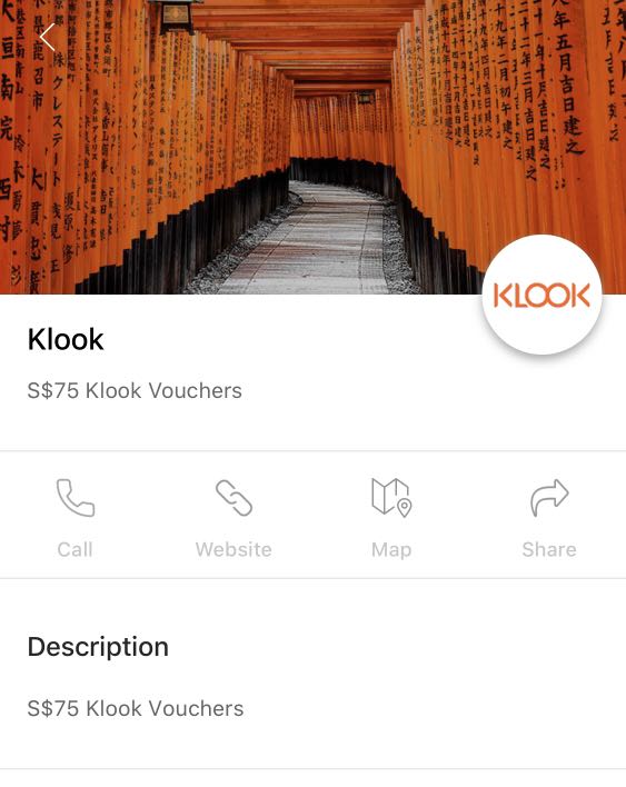 Klook $75 voucher code!, Tickets & Vouchers, Vouchers on Carousell