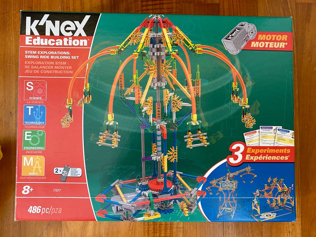 K'NEX Education - Swing Ride Building Set, Hobbies & Toys, Toys & Games ...