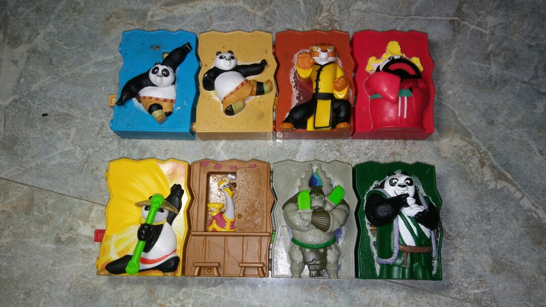Kung fu panda toy set, Babies & Kids, Baby Nursery & Kids Furniture ...