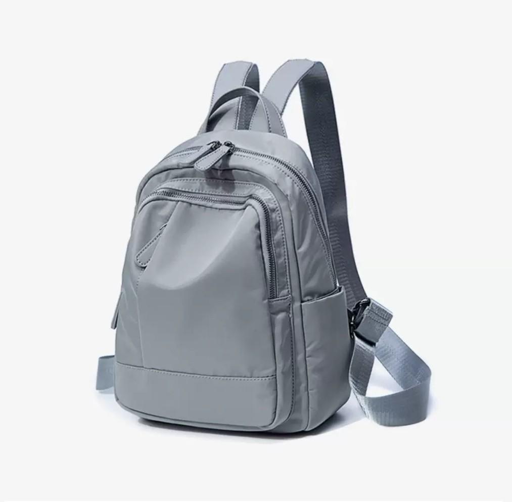 Light Grey backpack, Women's Fashion, Bags & Wallets, Backpacks on ...