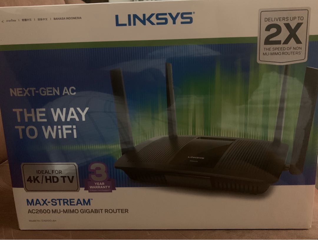 Linksys Max-Stream Router, Computers & Tech, Parts & Accessories ...