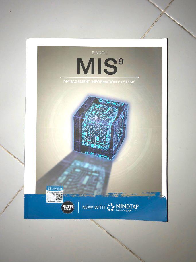 (U.P $45) MIS TB- Bidgoli (textbook management information systems ...