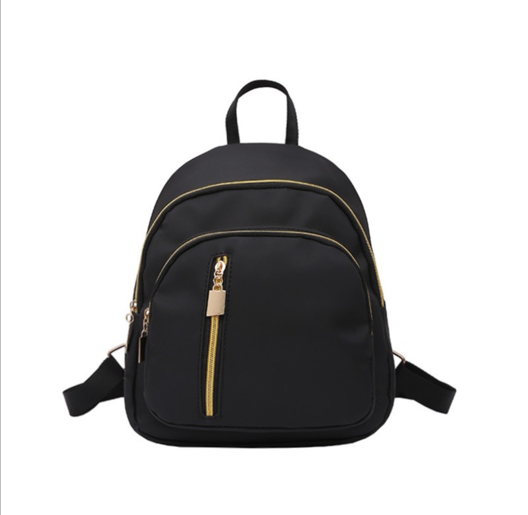 Mini Black Backpack, Women's Fashion, Bags & Wallets, Backpacks on ...