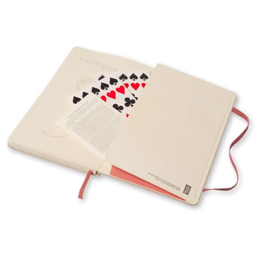 Moleskine Alice in Wonderland Cloth Bound Limited Edition Notebook ...