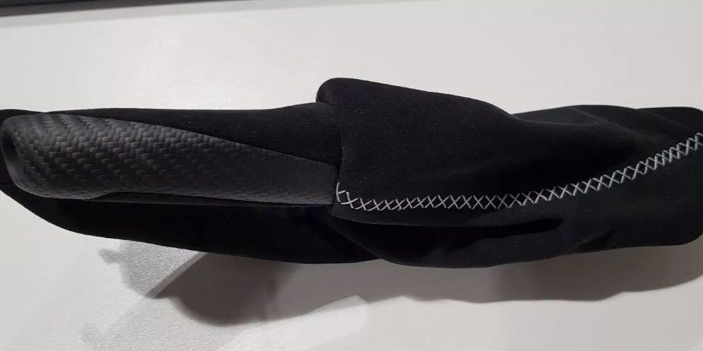 FS: MINT BMW GENUINE M PERFORMANCE ALCANTARA CARBON HANDBRAKE HANDLE ...