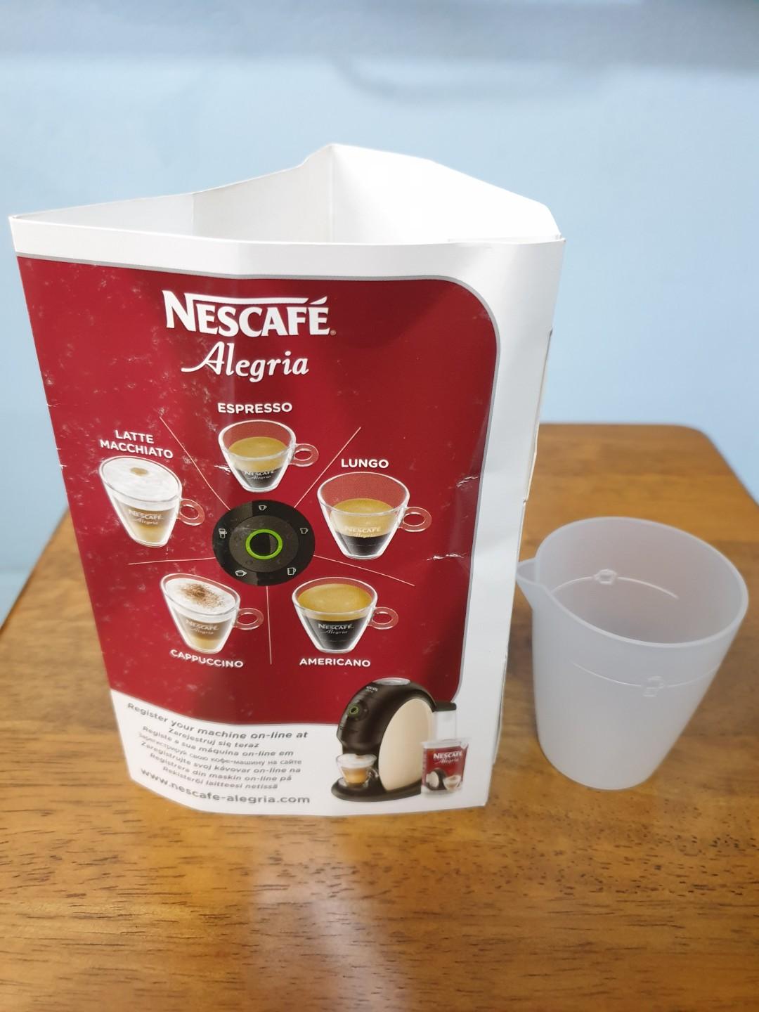 Nescafe Alegria, TV & Home Appliances, Kitchen Appliances, Coffee ...