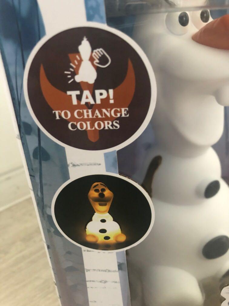 Olaf Night Light from GV, Hobbies & Toys, Toys & Games on Carousell