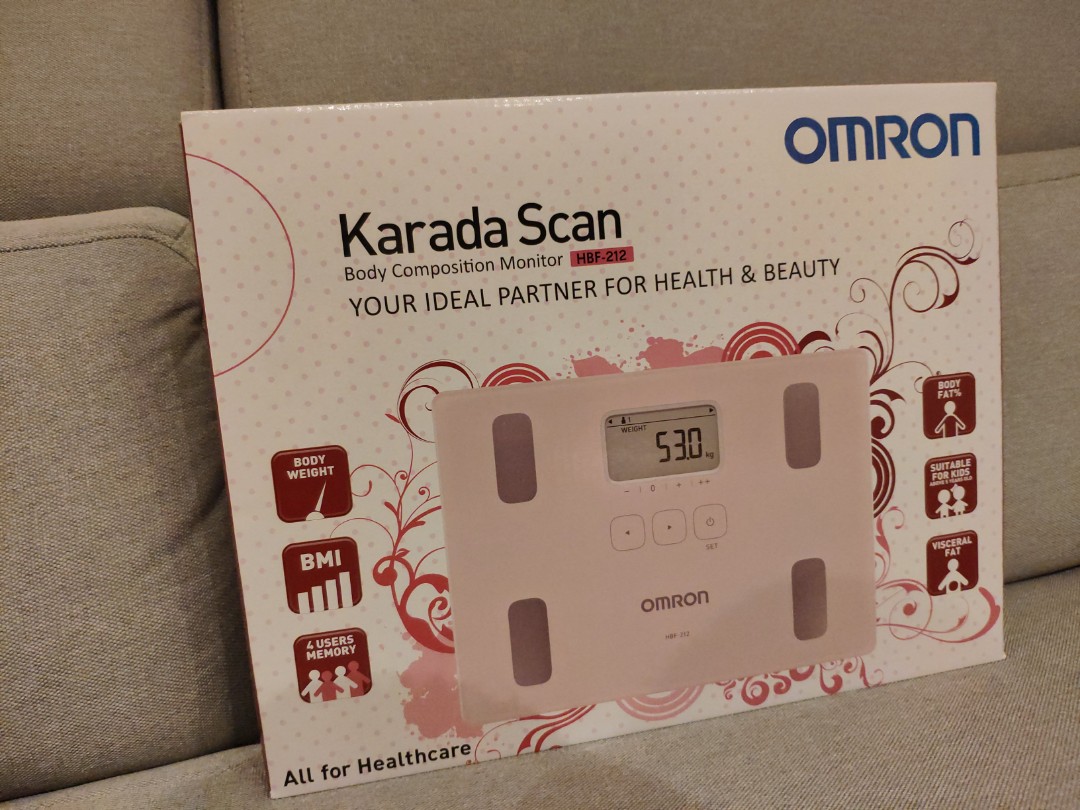 Omron Karada Scan, Health & Nutrition, Health Monitors & Weighing ...