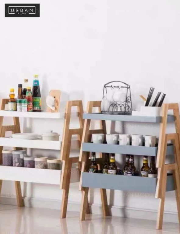 SHELBY Stackable Display Shelf, Furniture & Home Living, Furniture ...