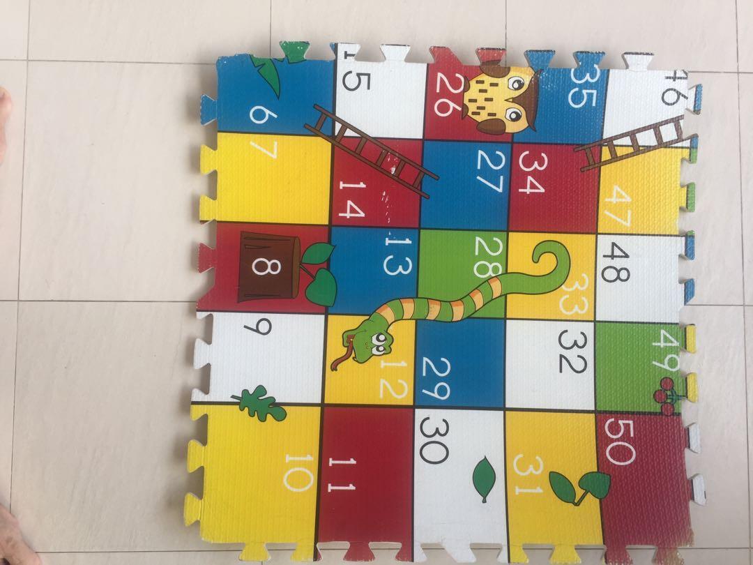 Snake And Ladder Mat, Babies & Kids, Baby Nursery & Kids Furniture ...