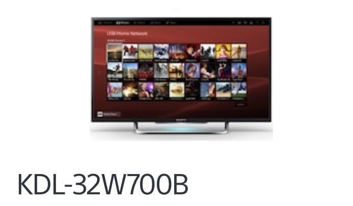 Sony TV KDL-32W700B, TV & Home Appliances, TV & Entertainment, TV on ...