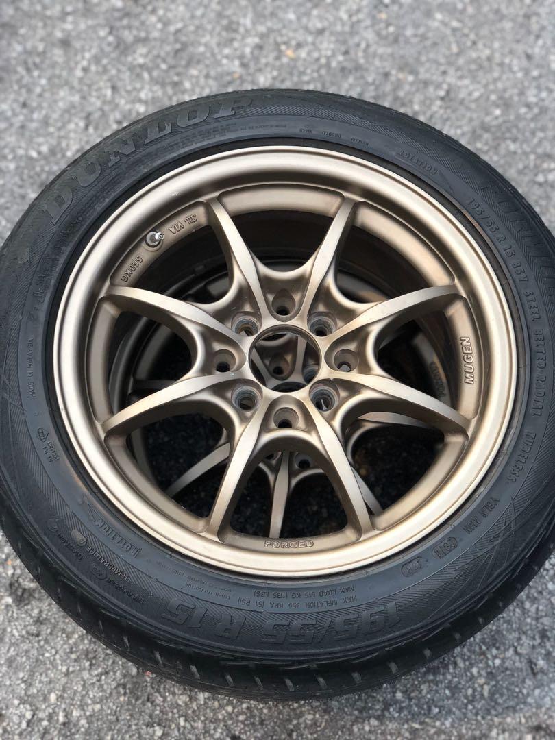 Sport Rim Mugen MF8 15x7jj pcd100/114, Auto Accessories on Carousell