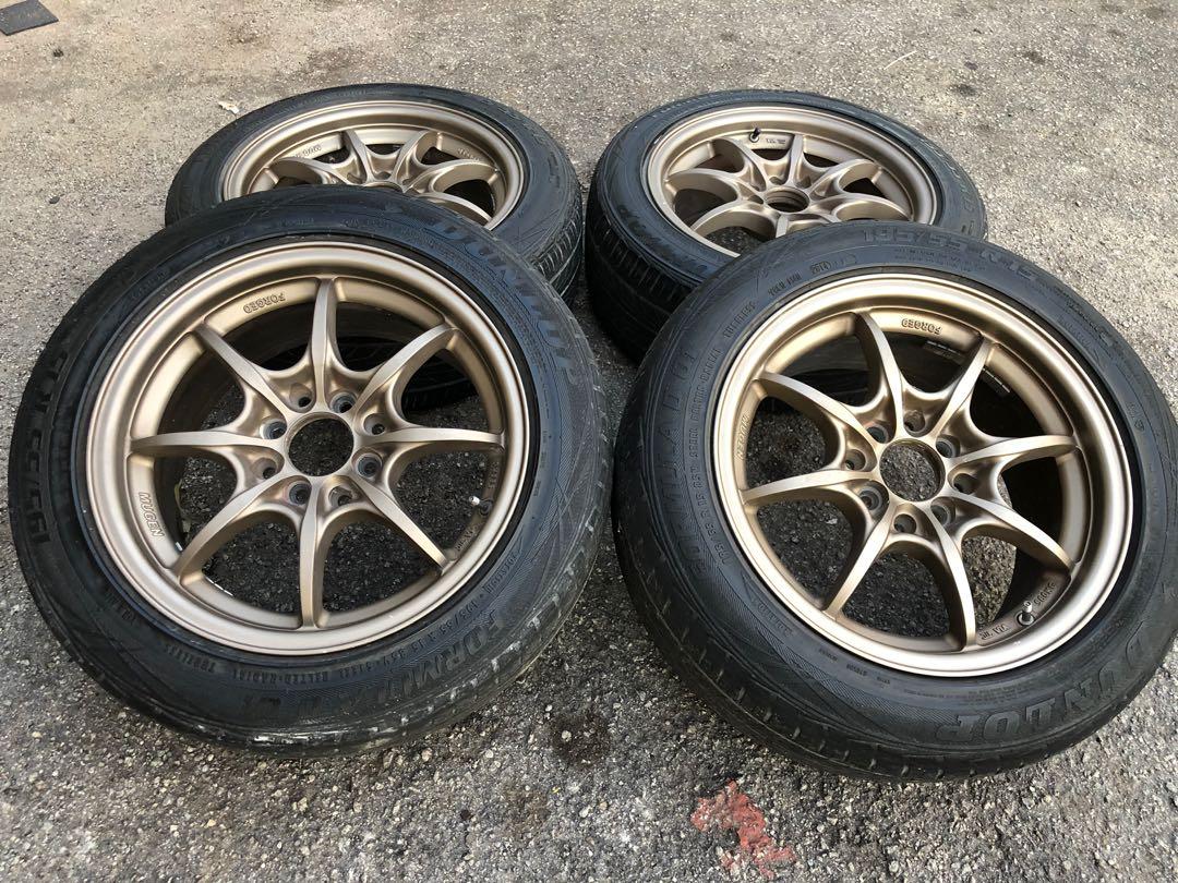 Sport Rim Mugen MF8 15x7jj pcd100/114, Auto Accessories on Carousell