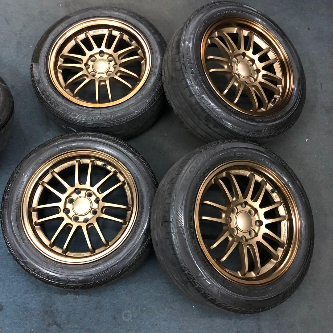Sport Rim RE30 15 inci pcd100/114, Auto Accessories on Carousell