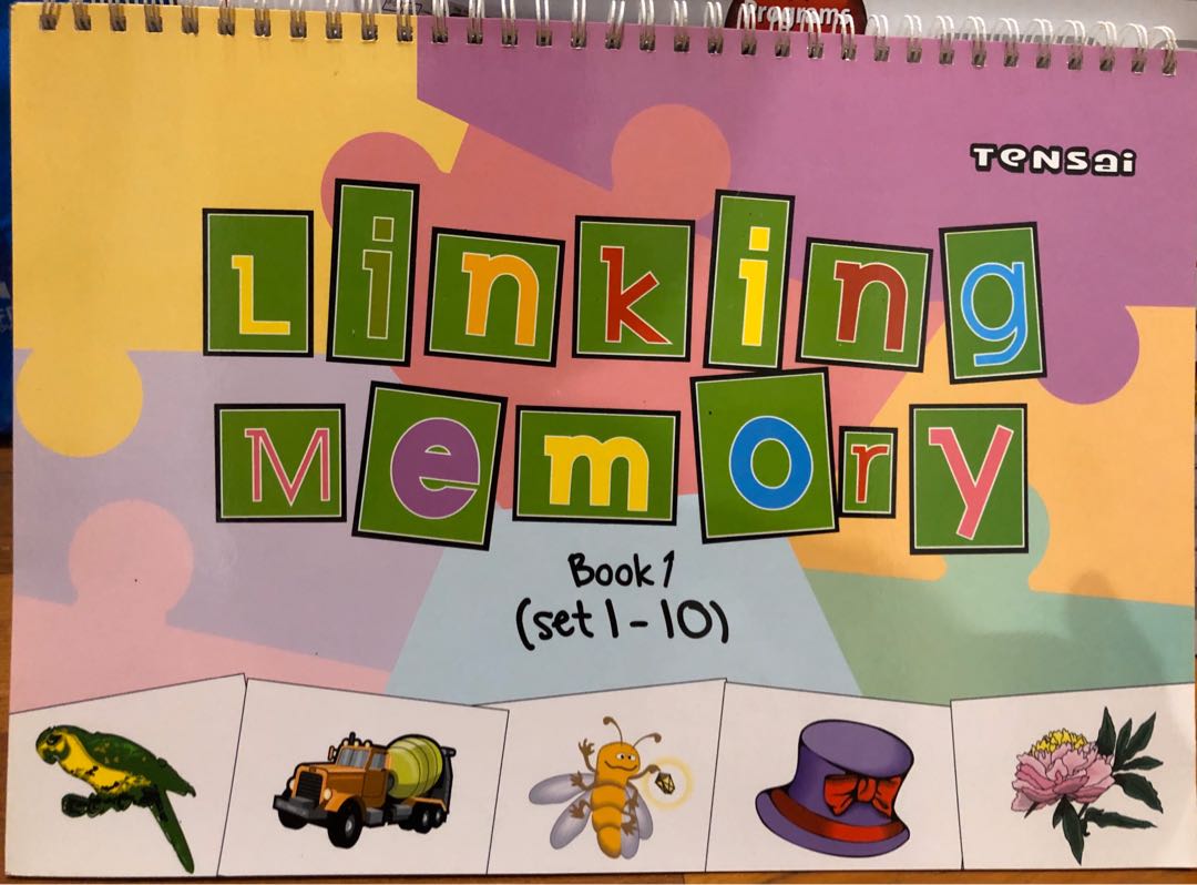 Tensai Linking Memory Book 1 (set 1-10), Hobbies & Toys, Books ...