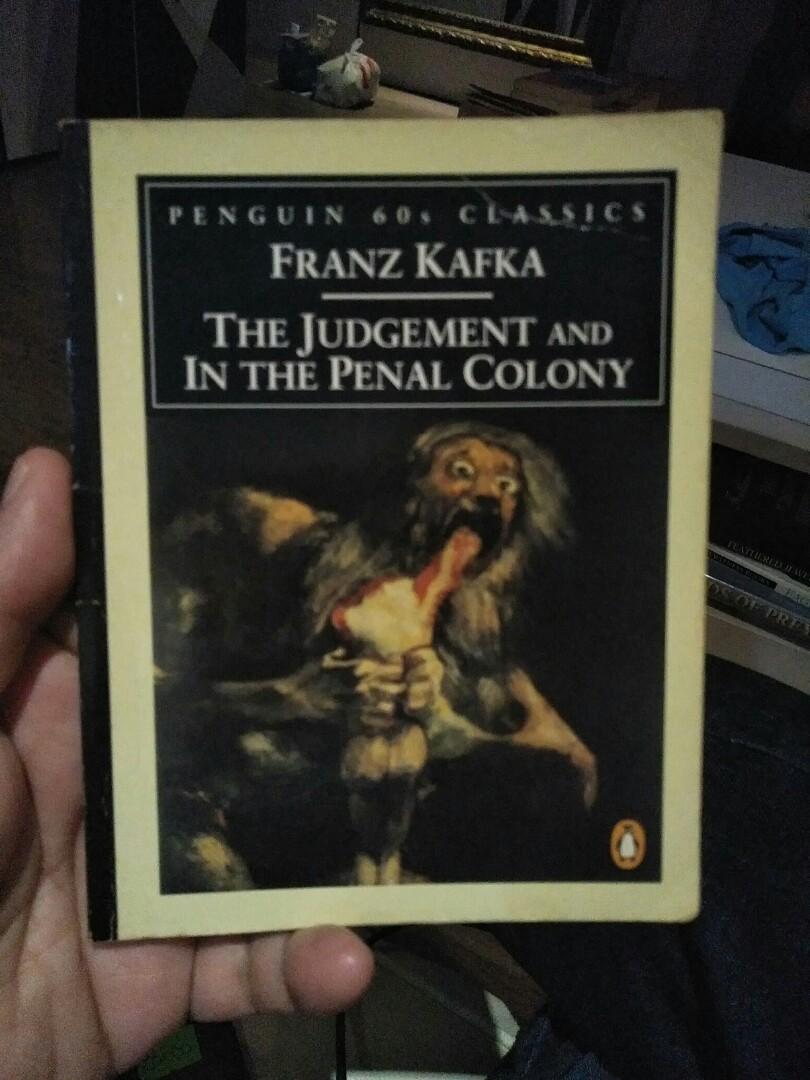 The Judgement and In the Penal Colony by Franz Kafka, Hobbies & Toys ...