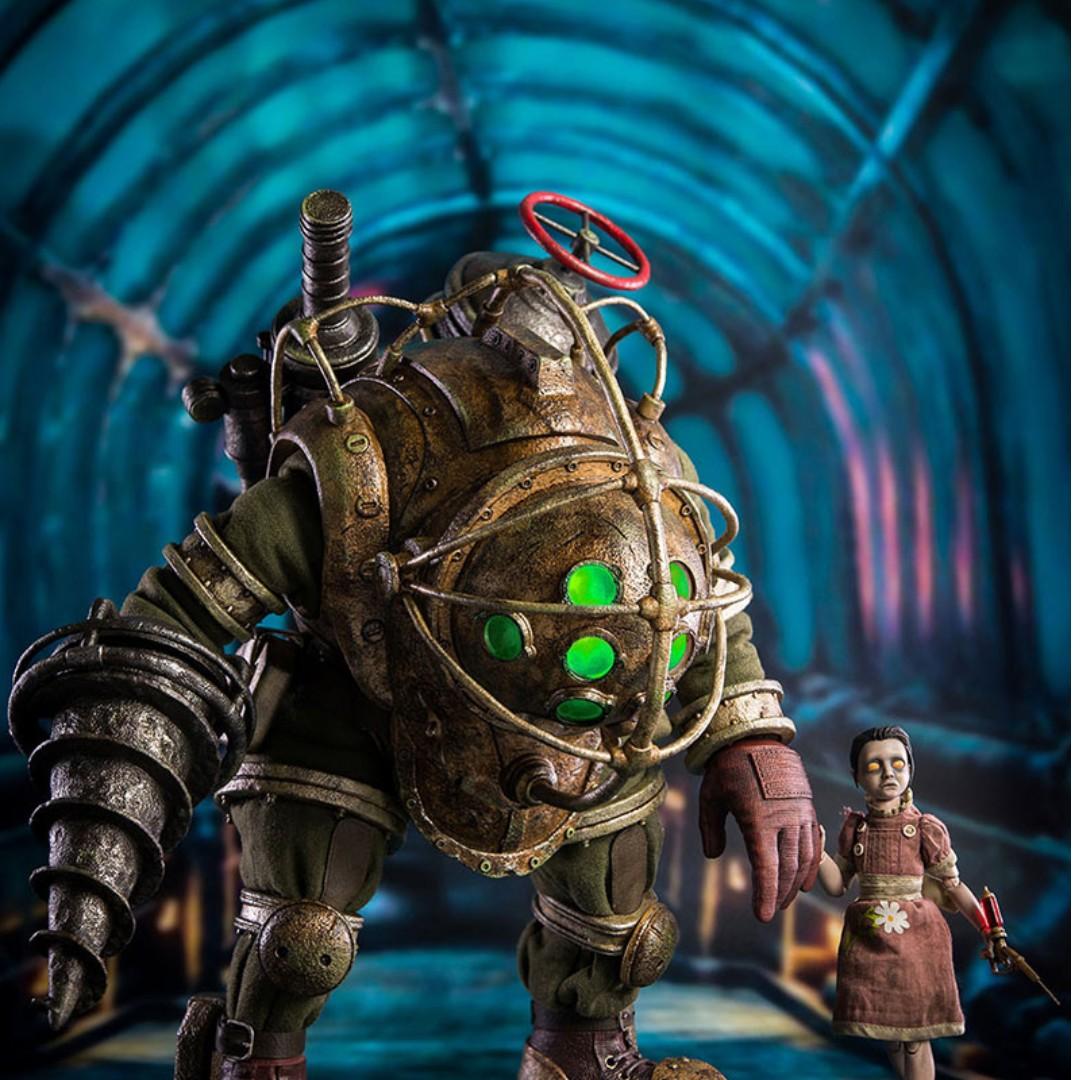 Threezero - Bioshock 1/6 figure Big Daddy and Little Sister, Hobbies ...