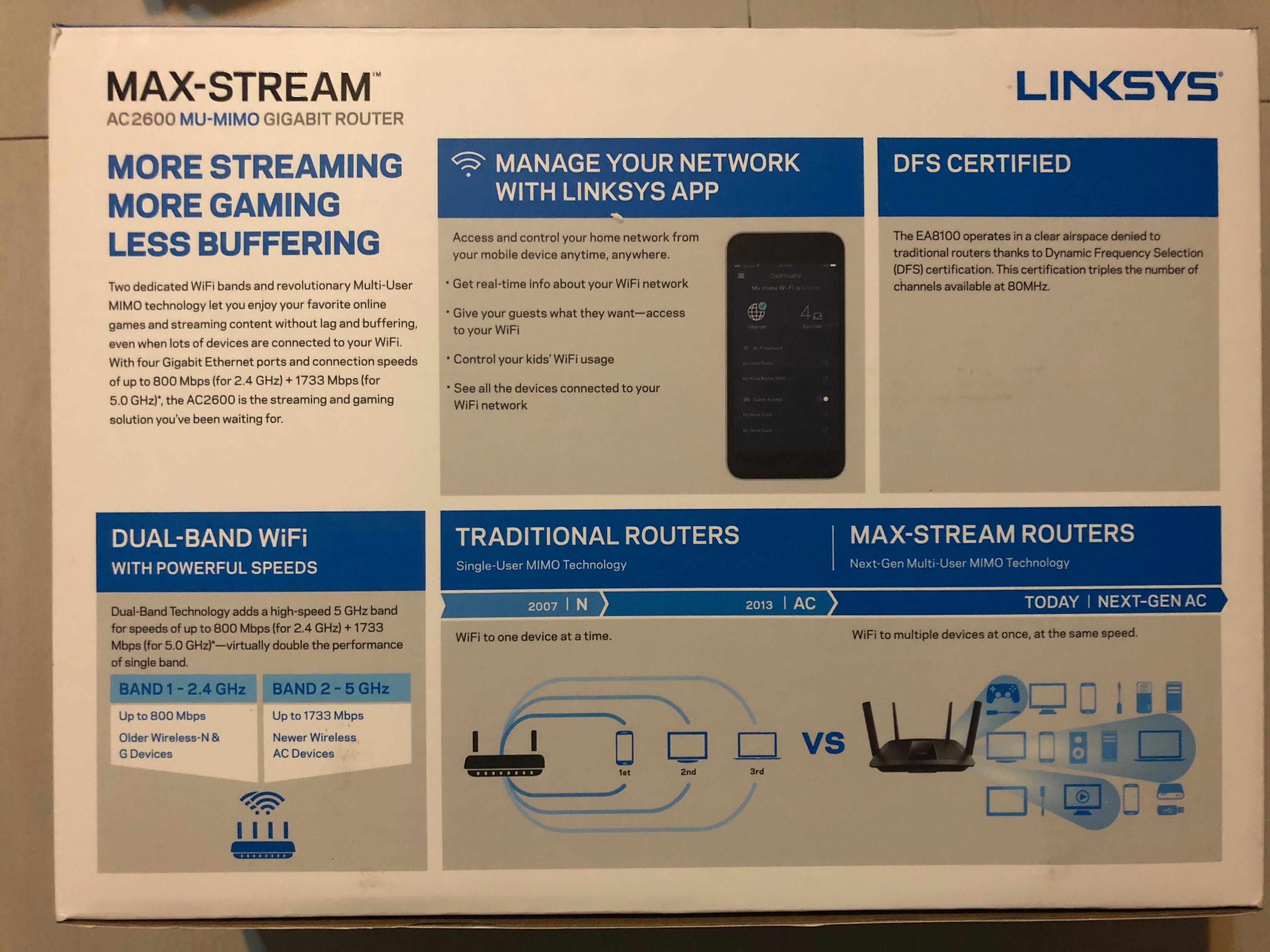 WIFI Router, Computers & Tech, Parts & Accessories, Networking on Carousell
