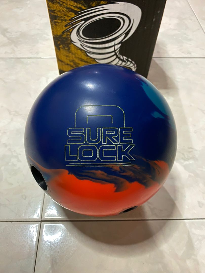 14lbs Storm Sure Lock Bowling Ball, Sports Equipment, Sports & Games ...