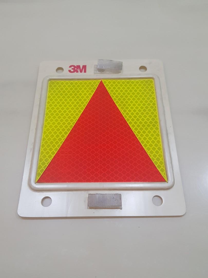 $5 LTA Triangle Probation Sign (1 piece only, another piece missing ...