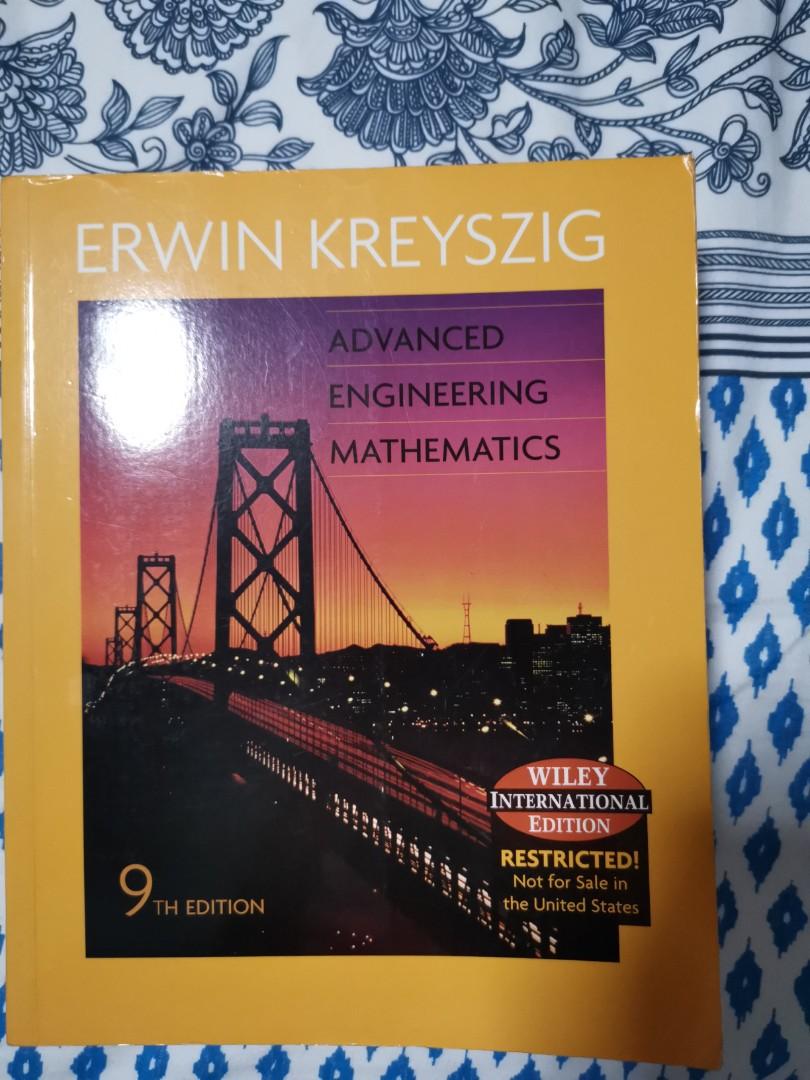 Advanced engineering mathematics 9th edition, Books & Stationery ...