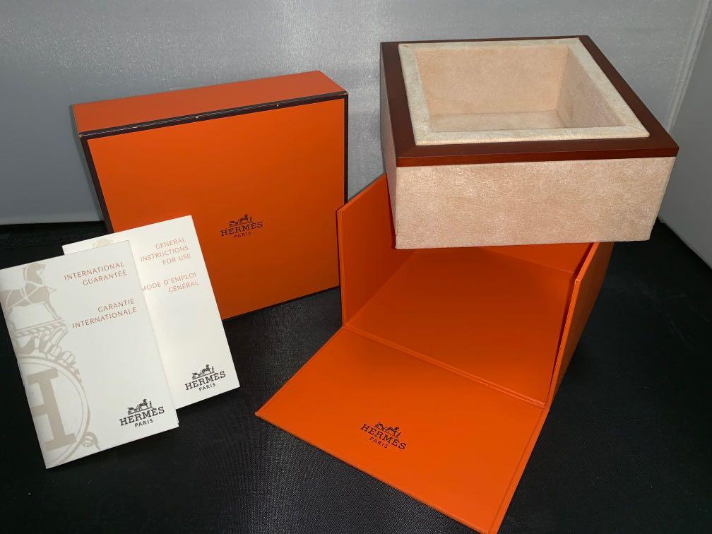 Authentic Hermes Watch Box, Luxury, Watches on Carousell