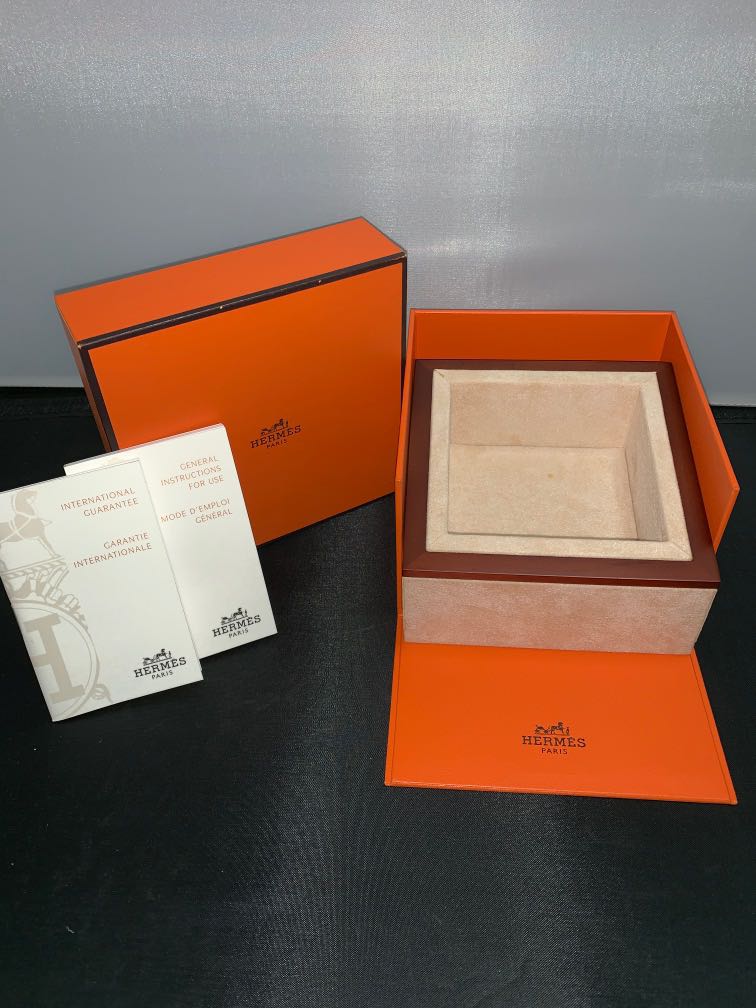 Authentic Hermes Watch Box, Luxury, Watches on Carousell