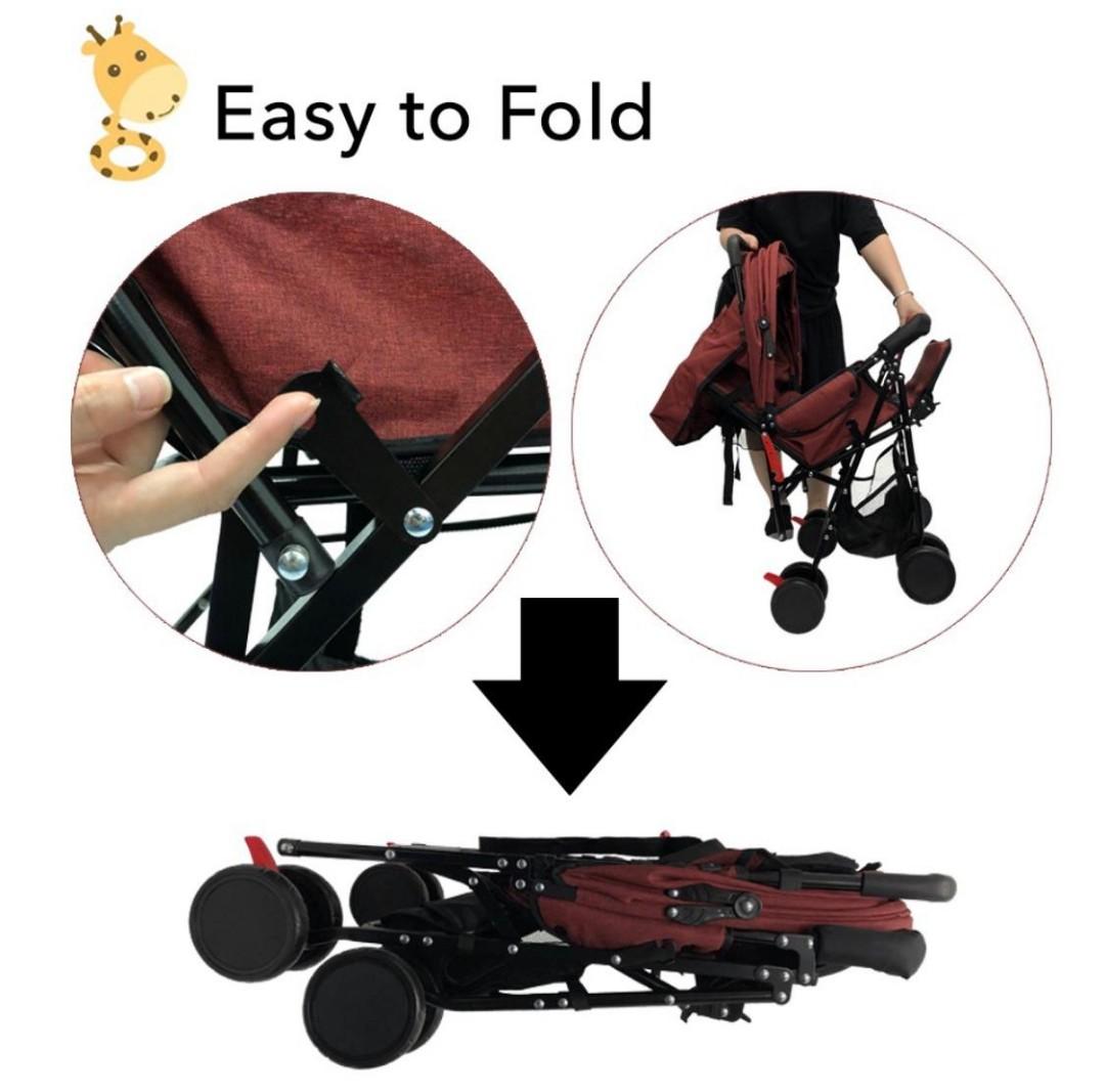 Baby Stroller *Capacity Up To 40KG, Babies & Kids, Infant Playtime on ...