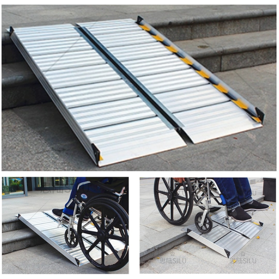 Bi-fold Aluminium Ramp, Health & Nutrition, Assistive & Rehabilatory ...