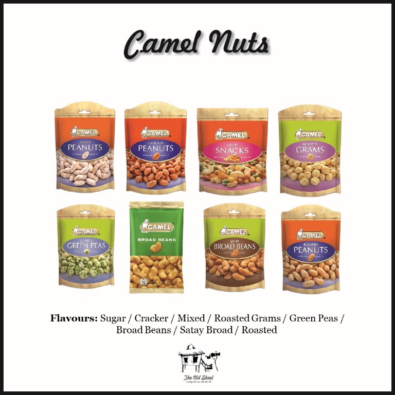 Camel Nuts, Food & Drinks, Packaged & Instant Food on Carousell