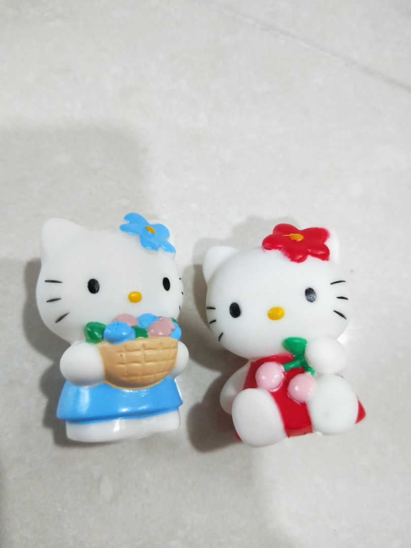 Cute Hello Kitty mini toy figurine models, Hobbies & Toys, Toys & Games ...