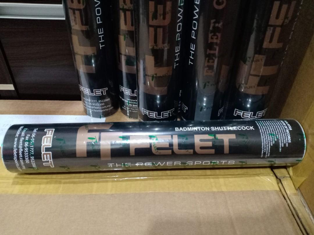 Felet Gold Shuttlecock, Sports Equipment, Sports & Games, Racket & Ball ...