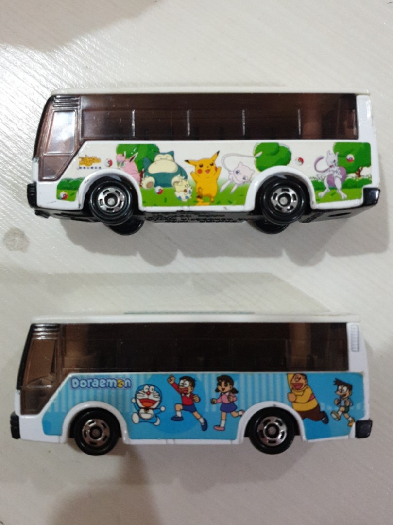 Flash Sale! Die-Cast Bus (Pokemon/ Doraemon), Hobbies & Toys, Toys ...