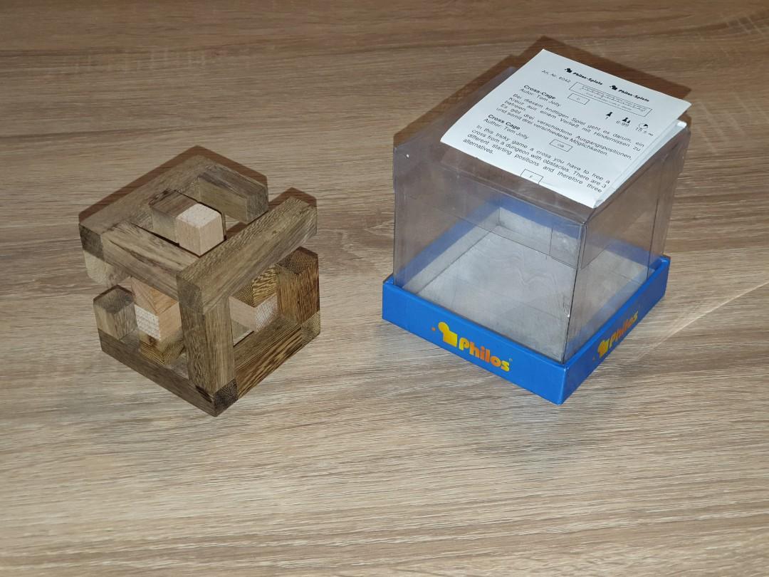 Genuine Six T Puzzle & Cross Cage Puzzle Set, Hobbies & Toys, Toys ...
